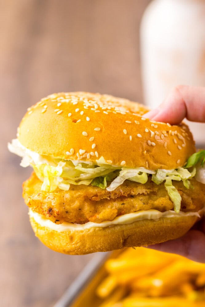 Copycat McDonald’s McChicken - Super Tasty Recipes