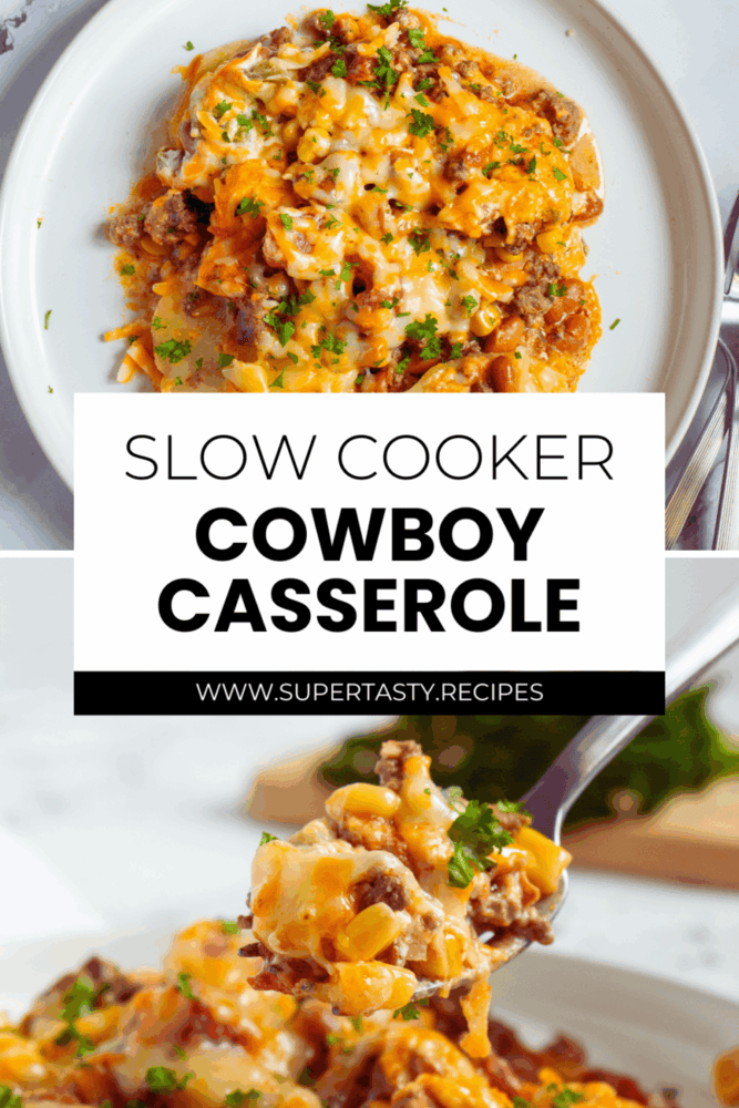 Slow Cooker Cowboy Casserole - Super Tasty
